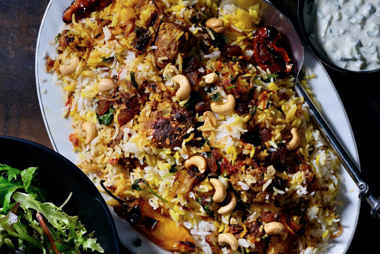 Beyond Meatball Vegetarian Biryani - delectabilia