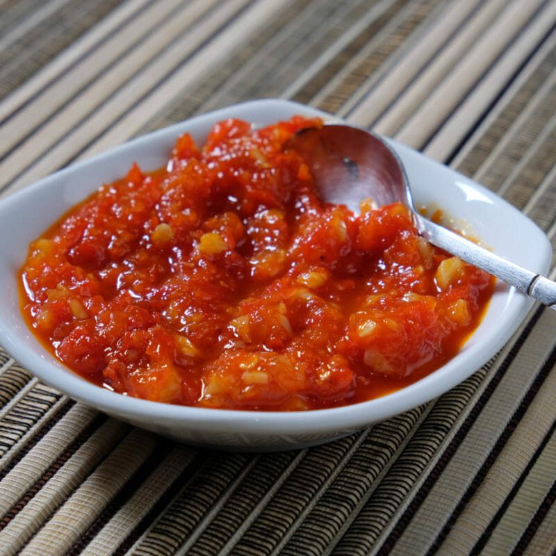 Sweet Chilli Jam - Central Vietnam style - delectabilia