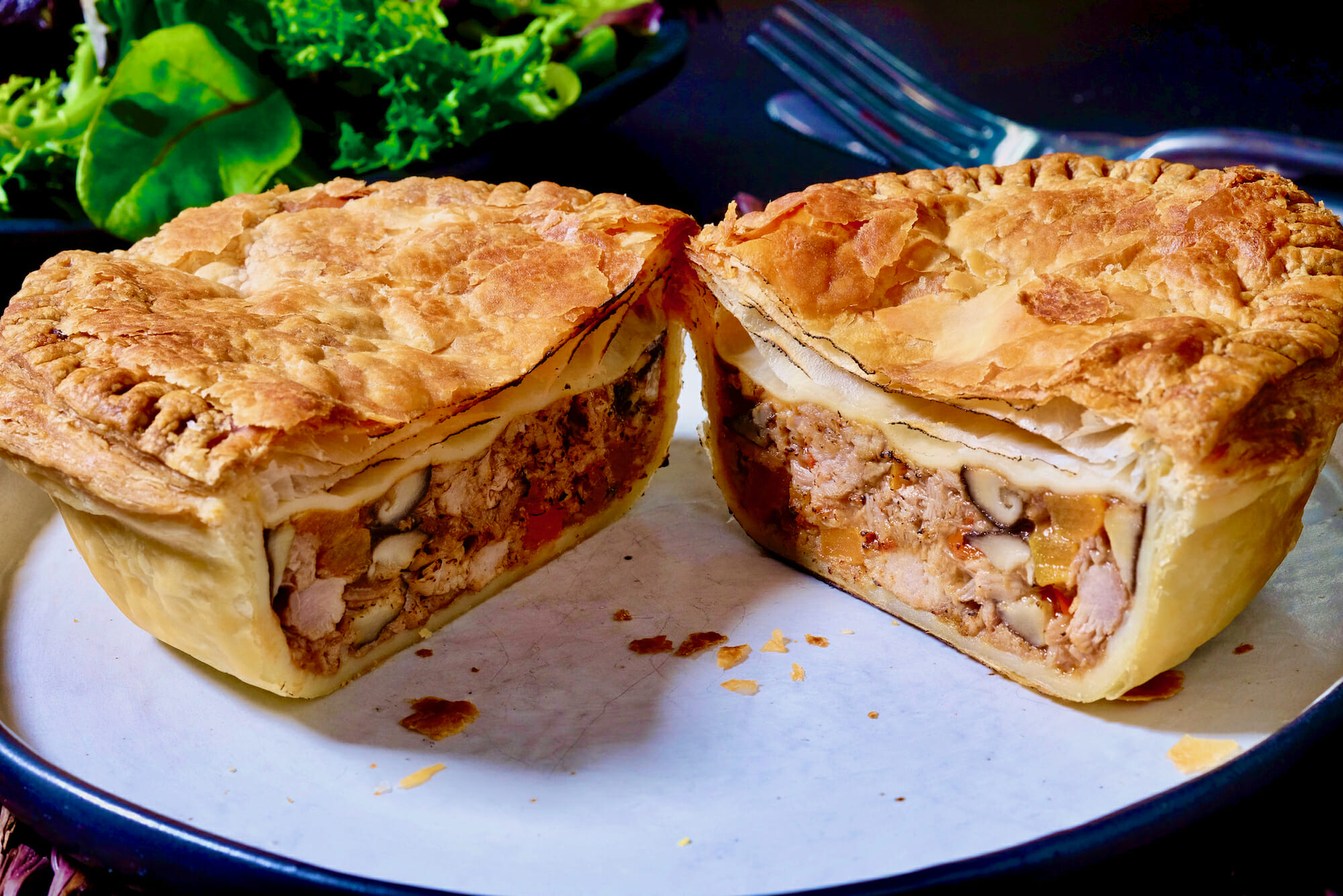 Braised Duck Pie - delectabilia