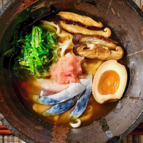 Ramen with tastes of the ocean - delectabilia