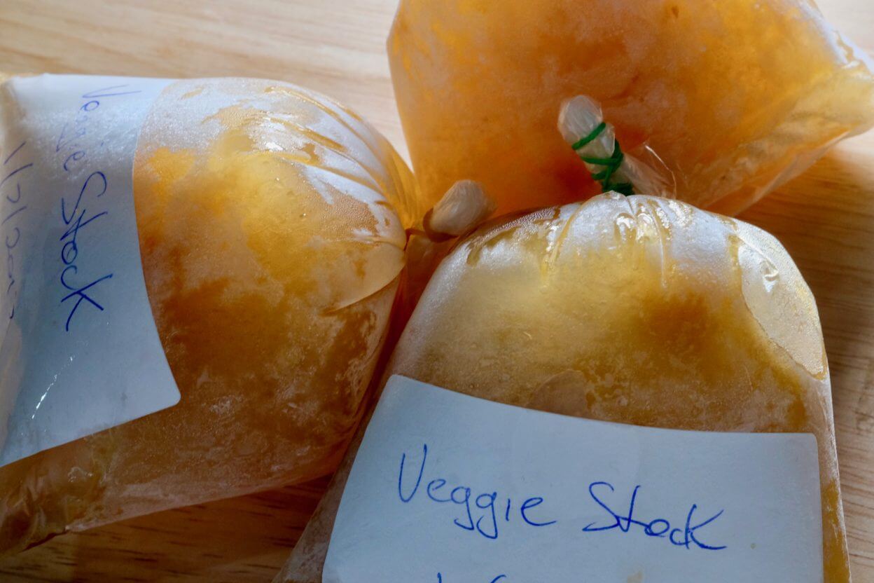 Veggie stock recipe - delectabilia